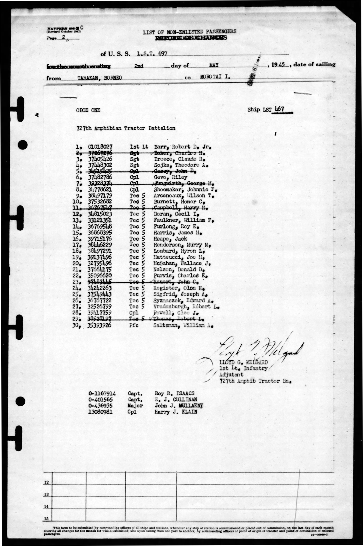 727th at Tarakan